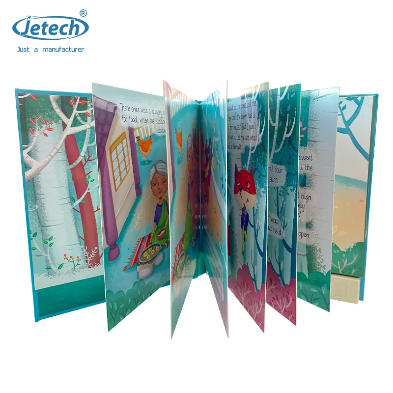 High Quality Recordable Sound Book for Children Custom Music Book ...