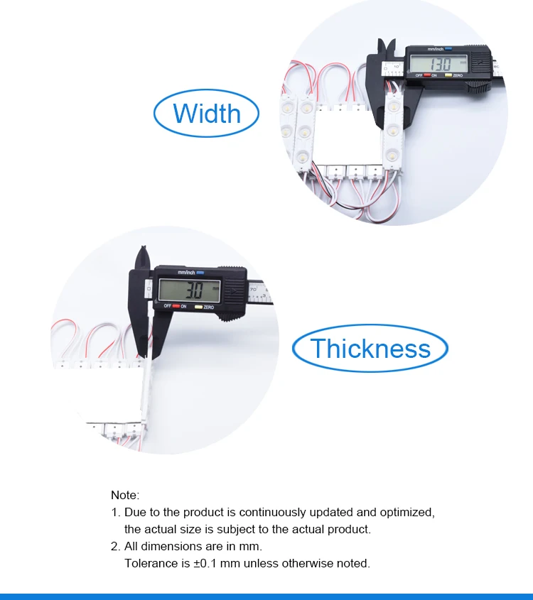 High Power 12v 3 Leds Modulo Outdoor 2835 Sign Module Smd Light Box ...