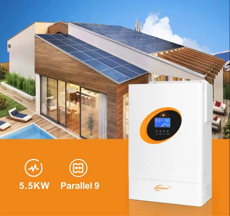 Off Grid Solar Panels System Photovoltaic Inverter 5kw 10kw Solar ...