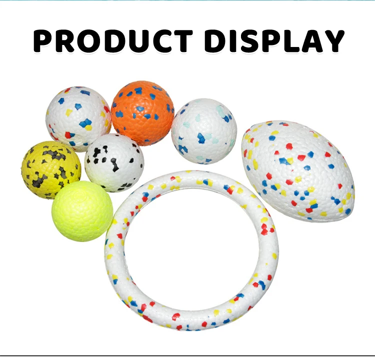 Amaozn Hot Selling Natural Indestructible Soft Pet Toy Pet Foot Ball ...