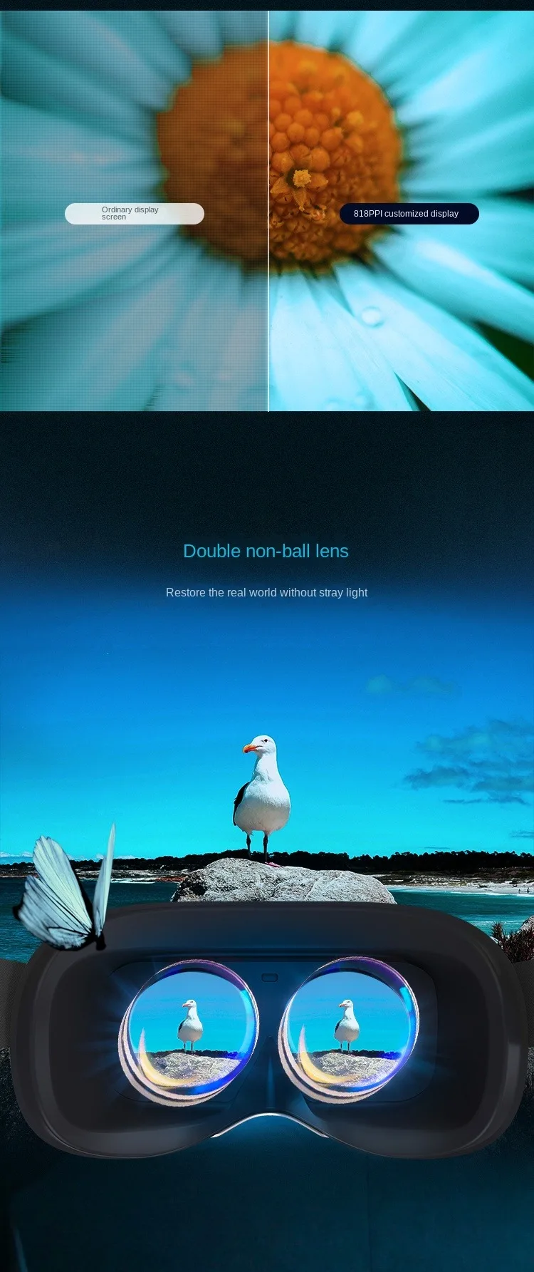 Skyworth S802 4K VR All-in-One Machine - Smart VR Glasses