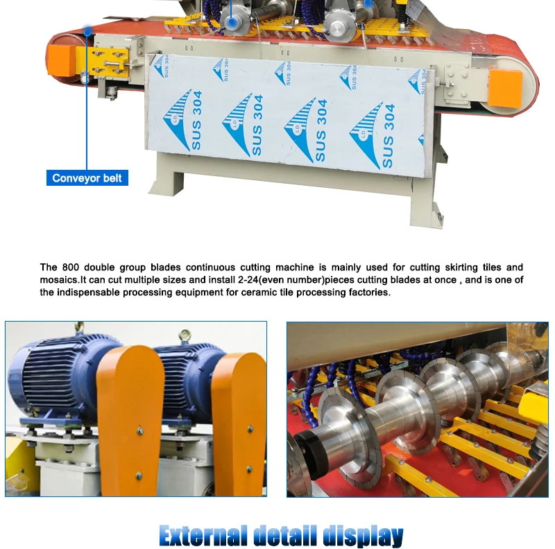 Porcelanico Baseboard Cut Multi Blade Saw Machine - Buy Multi Blade ...