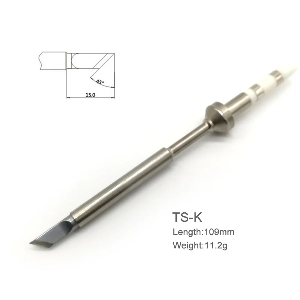 TS100 Mini Digital Electric Soldering Iron Tips - Lead Free