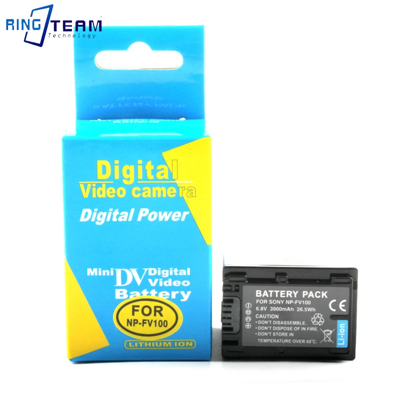 Dv Battery Np-fv100 Np Fv100 For Sony Cameras Dcr Sr68 Sr88 Sx44 Sx63 Sx65 Sx83 Hdr Cx110 Cx130 ...