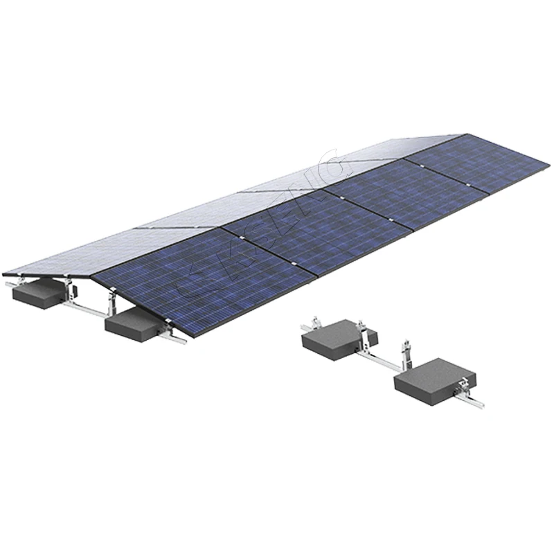 Kseng Solar Mounting System Flat Roof Aluminum Roof Mount Solar Racking ...