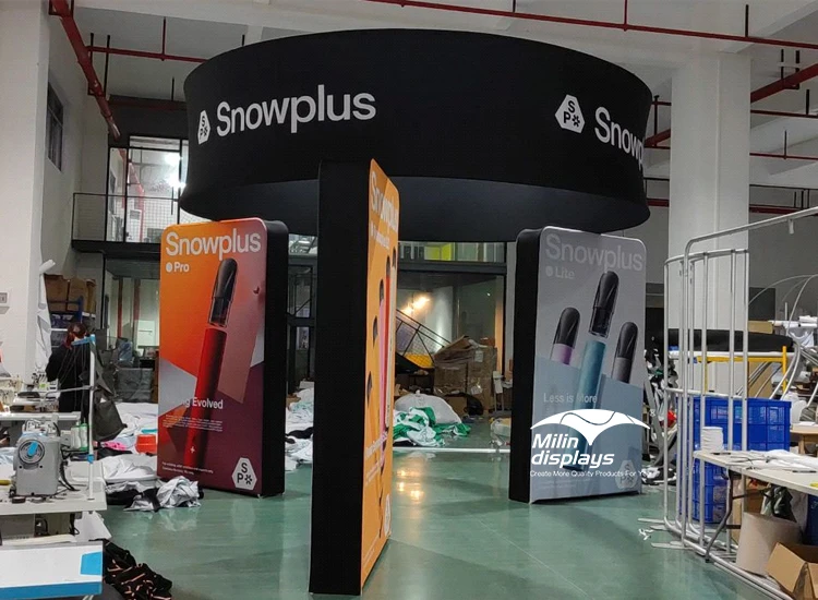 20*20ft Portable Island Trade Show Booth - MILIN Display