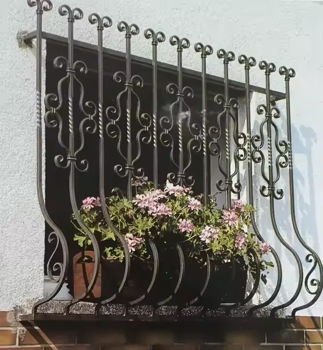 High Quality Wrought Iron Window Guardrails Middle Eastern Style Steel ...
