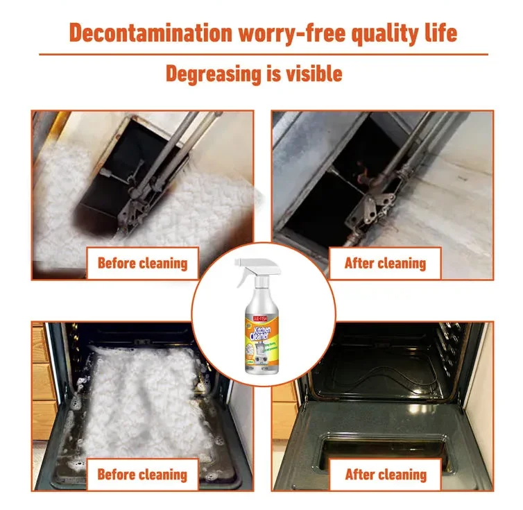 Multifunctional Kitchen Cleaner Rust Remover Home Dirt Oil Descaling ...