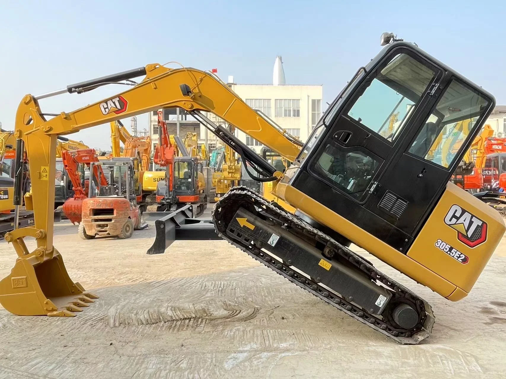 Used Excavator Cat305.5e2 Mini Excavator Used Caterpillar 305.5e2 Small ...