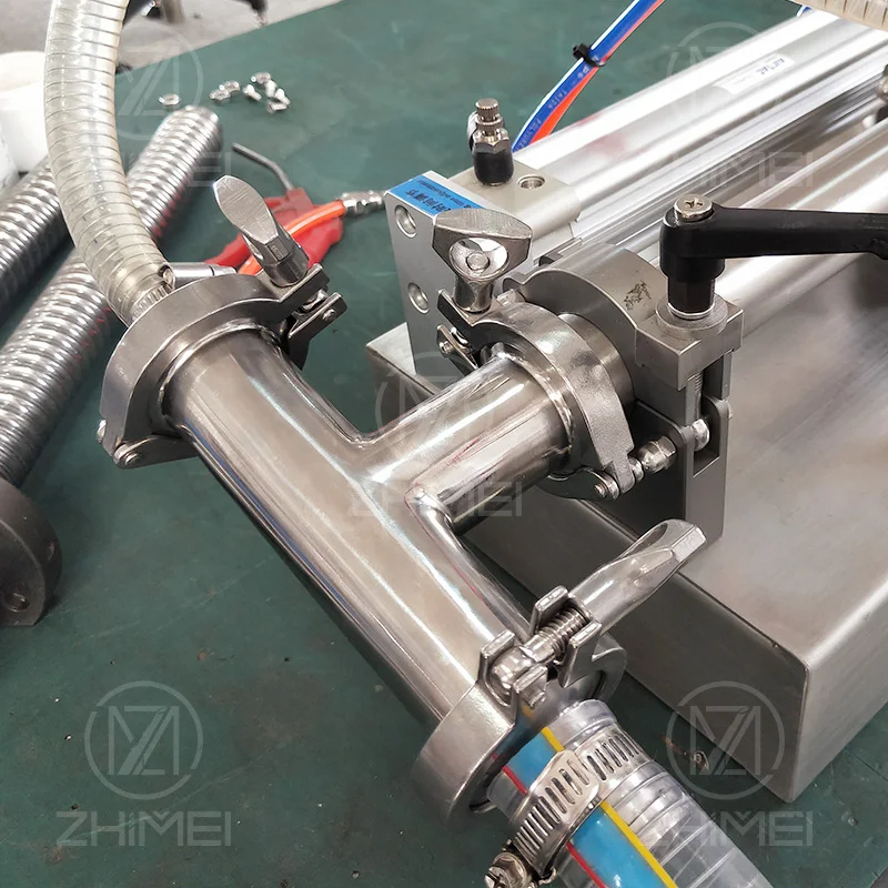 Horizontal Self-suction Filling Machine,Table Top Automatic Piston ...