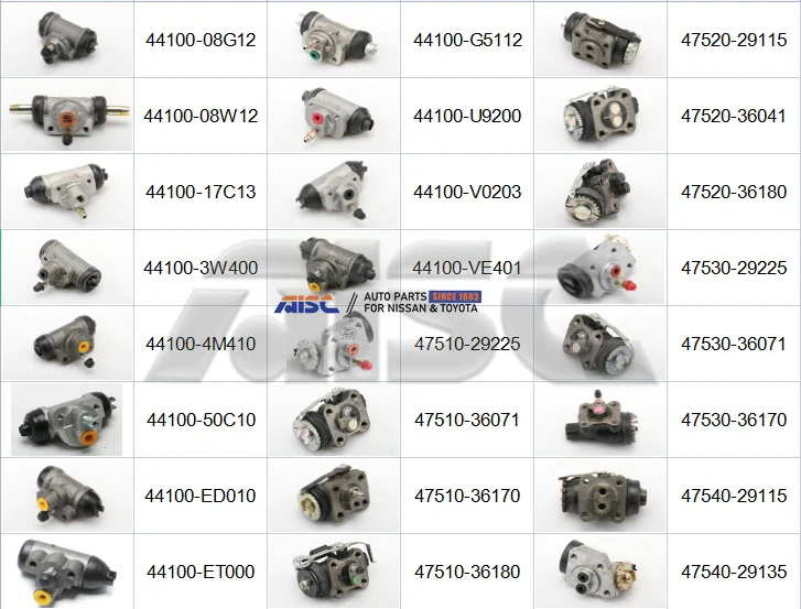 AISC Auto Parts - Reliable Brake Slave Cylinders for Nissan & Toyota