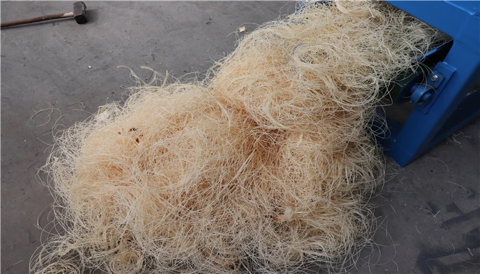 Professional Excelsior Shredding Machine for Wood Wool Rope Making