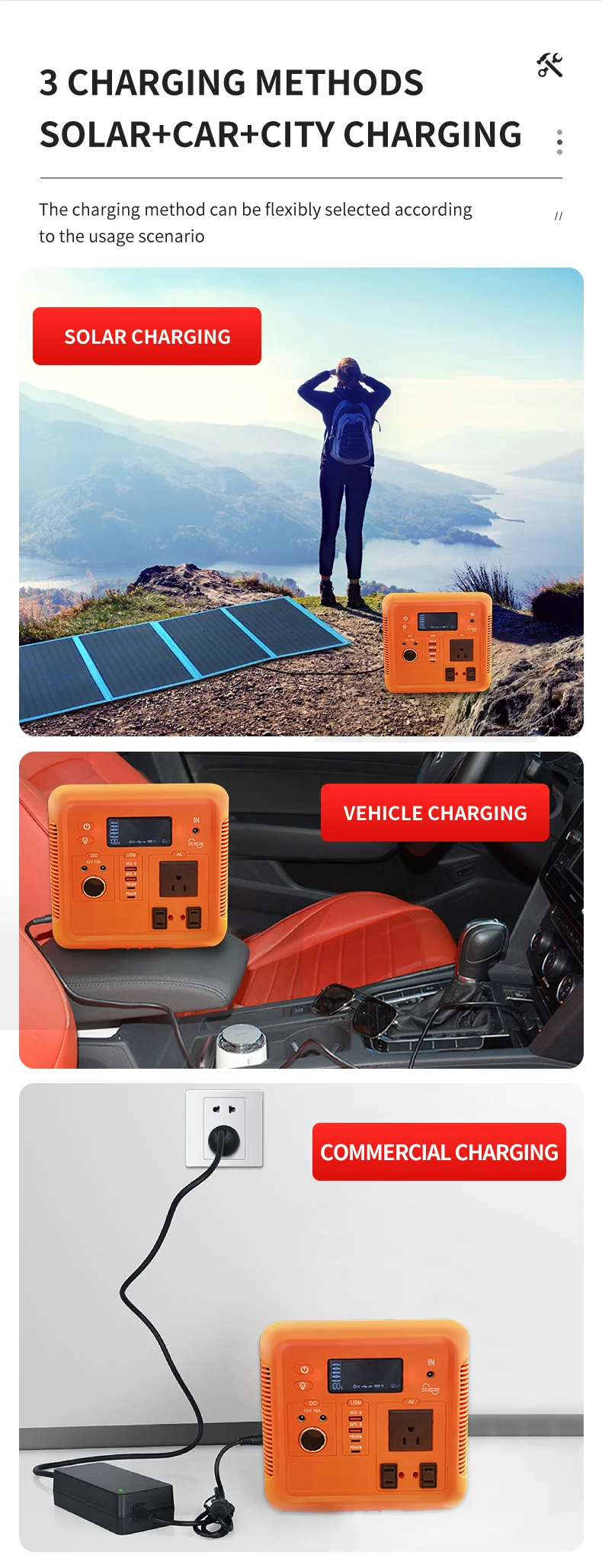 Portable Energy Storage Power Supply Lifepo4 Solar Portable Power ...