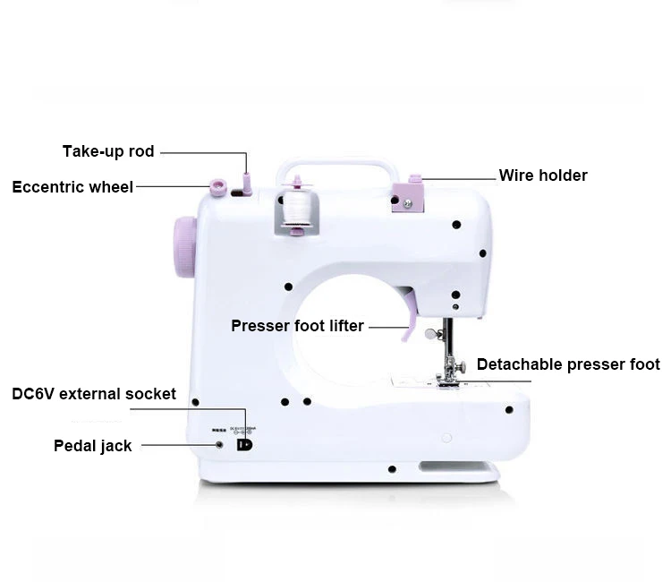 505 Sewing with Table Machine Hot Mini Sewing Machines Electronic ...