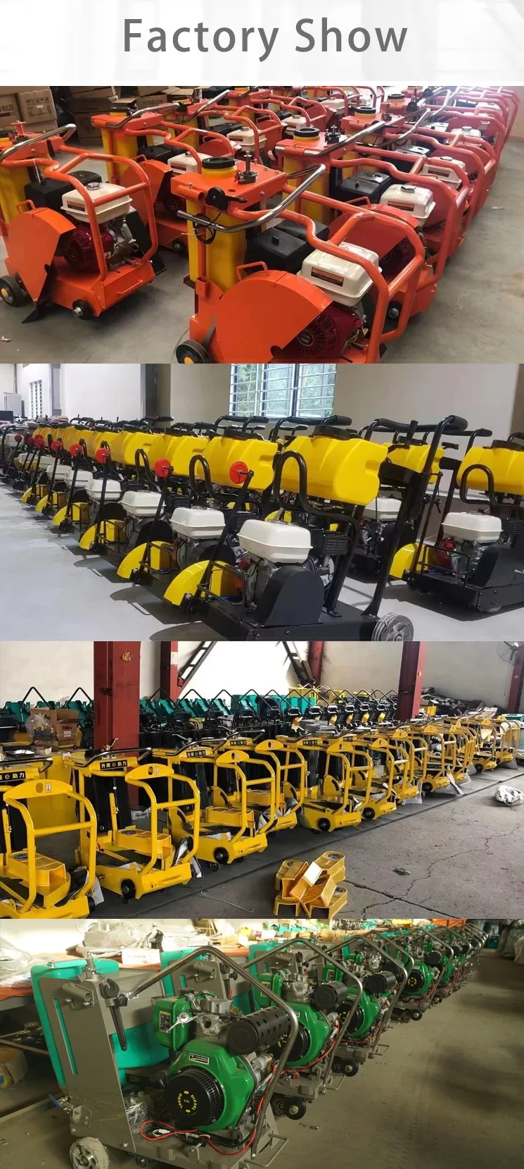 Q500C Concrete Asphalt Road Saw Cutting Machine - Low Maintenance