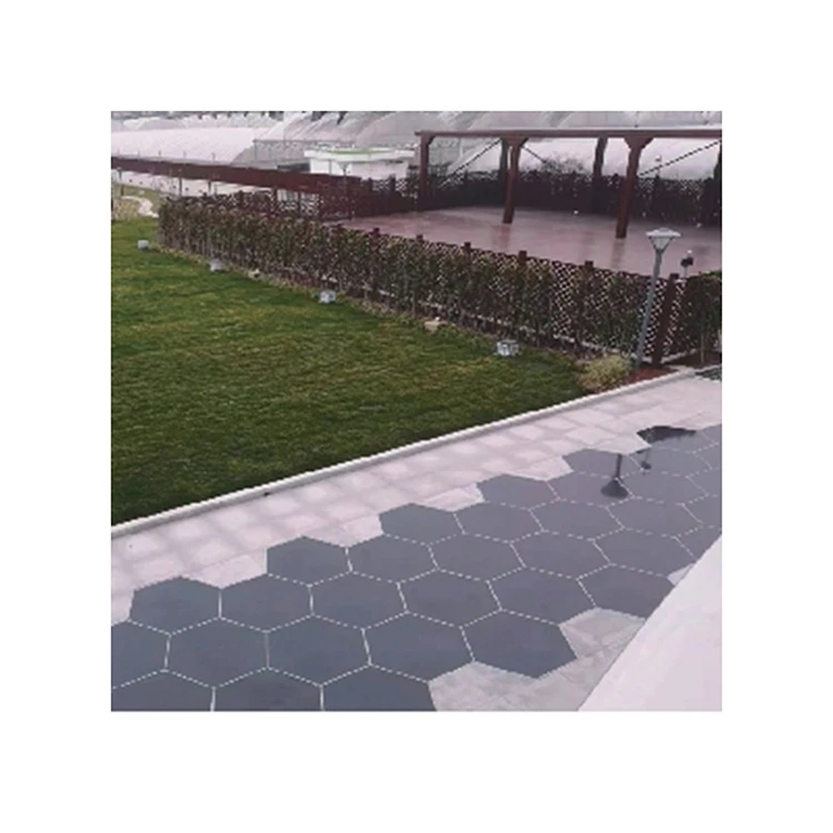 Bipv New Energy Rectangular Hexagonal Outdoor Garage Solar Panel Street ...