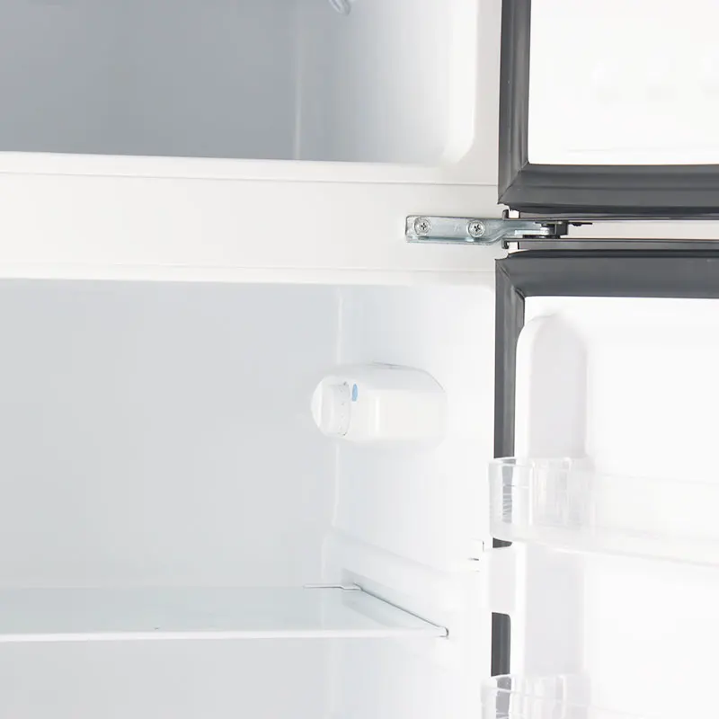 BCD-210 Simple Style Inox Color Refrigerator Weighing 43kg Dc Upright ...