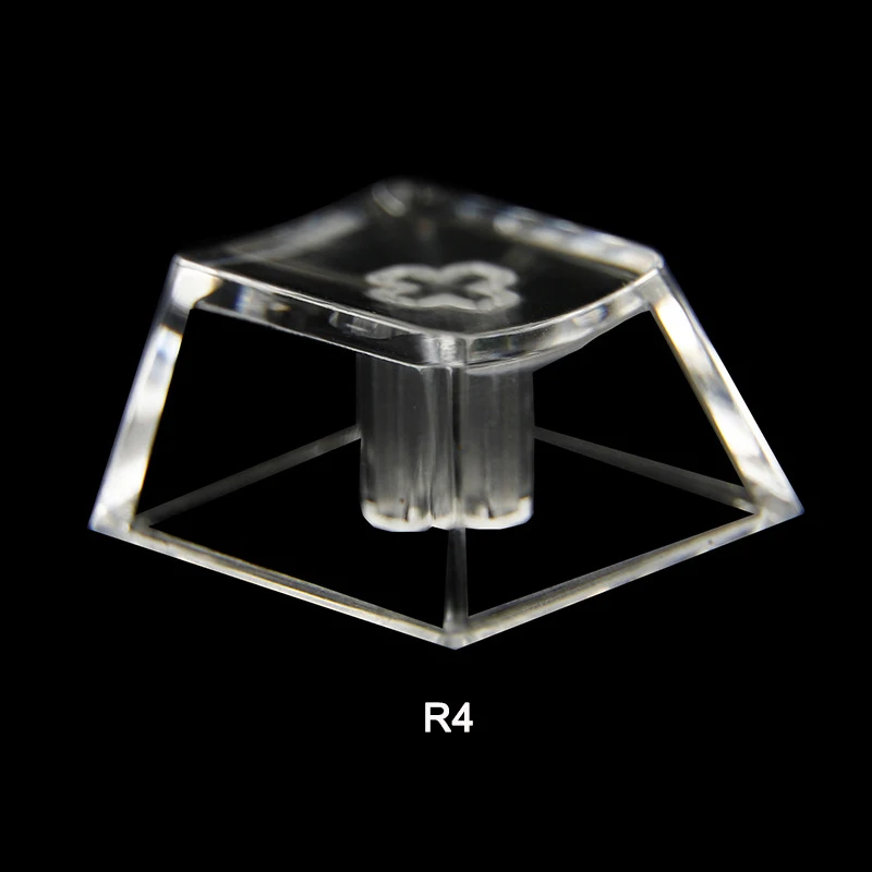 PC Translucent Material Mechanical Keyboard R1-R4 Keycaps