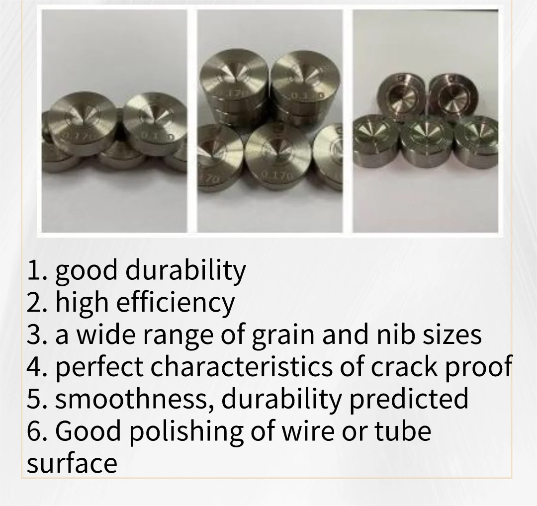 Wire Drawing Industry High Strength Drawing Die Pcd Drawing Wire Dies ...