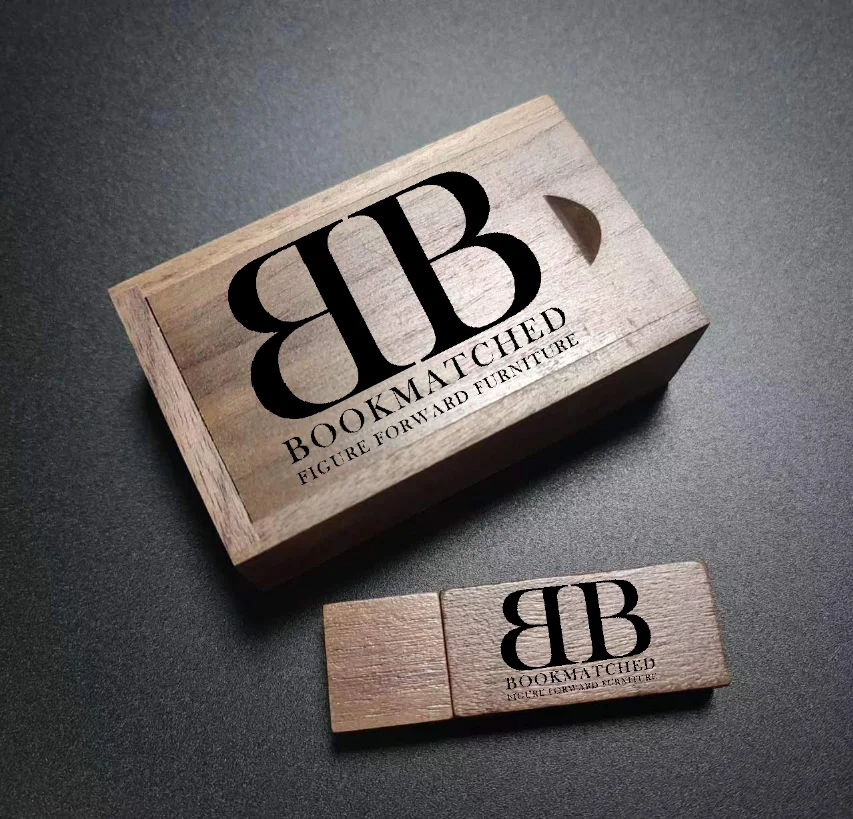 Custom Laser Logo Wood Usb Flash Drive Pendrive Promotional Gift Pen ...