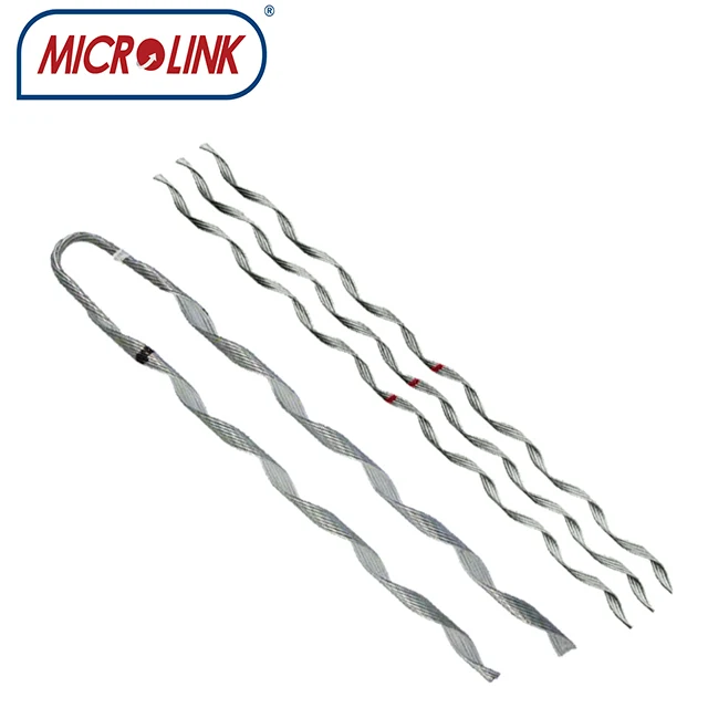 Helical Armor Rod Preformed Tension Strain Clamp Dead End Guy Grip for ...