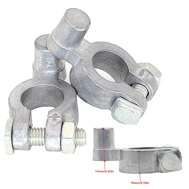 New Battery Terminal with Small Pure Lead Heads for Cars