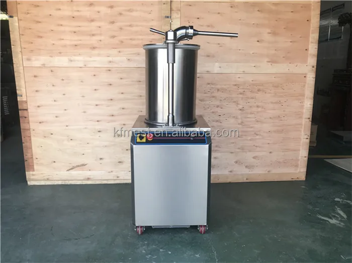 Industrial Automatic Electric Hydraulic Vacuum Chicken Sausage Stuffers ...