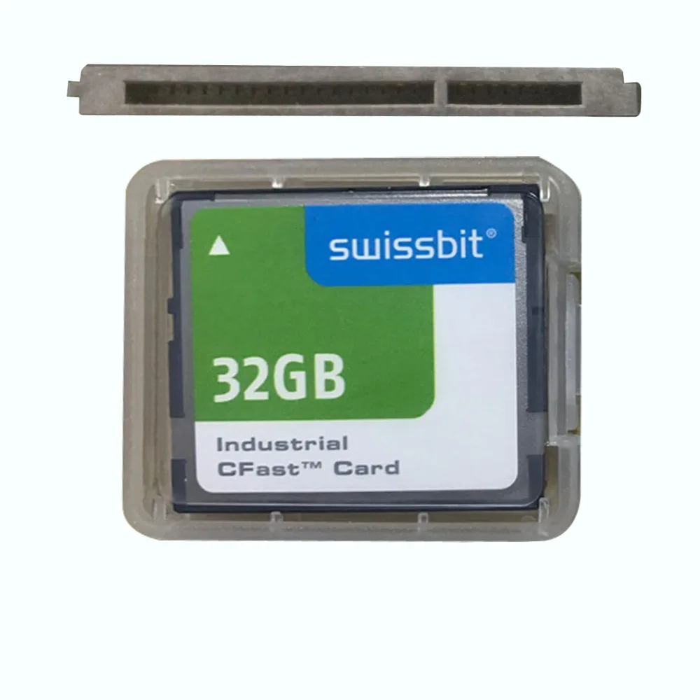 Swissbit Industrial Flash Card 32g Cfast Sata Sfca032gh1ad4to-i-gs ...