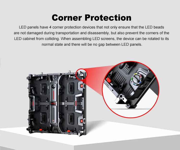 500x500 500x1000mm Indoor Outdoor Rental Led Display Panel P2.6 P2.9 P3 ...