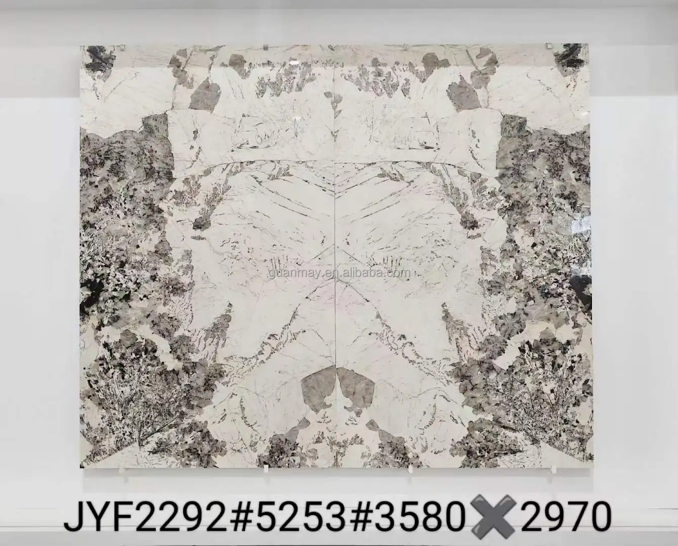 Backlit Onyx Pandora White Marble Slab - Patagonia Marble