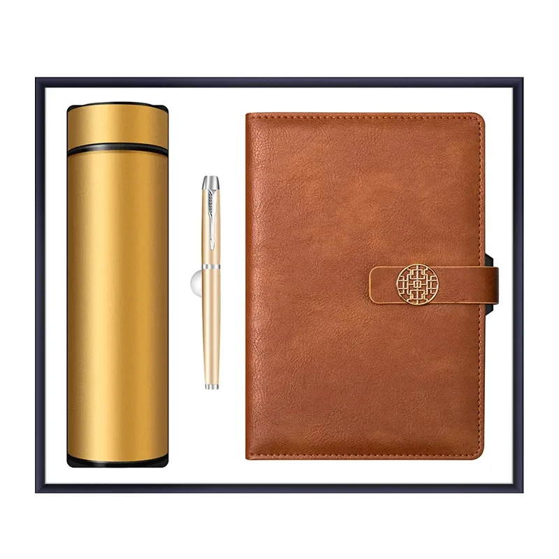 Premium Office Notebook Journal Luxury Pu Leather A5 Notebook With Pen ...