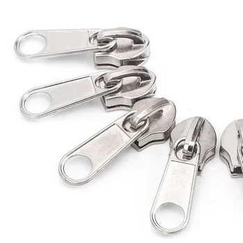 Hot Sales No.5 Non Lock Zipper Slider With Decorated Pull For Nylon ...