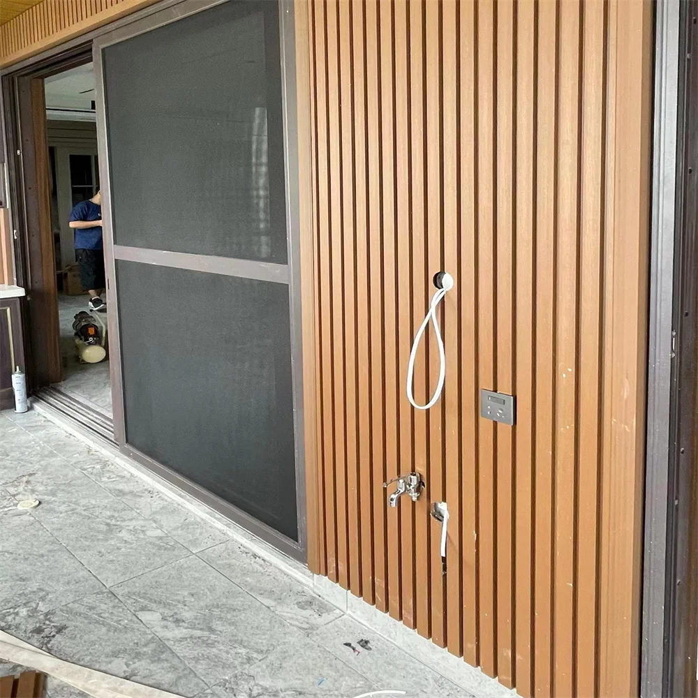 New Material Wpc Outdoor Wallboard Pe Greatwall Board 219*26mm Exterior ...