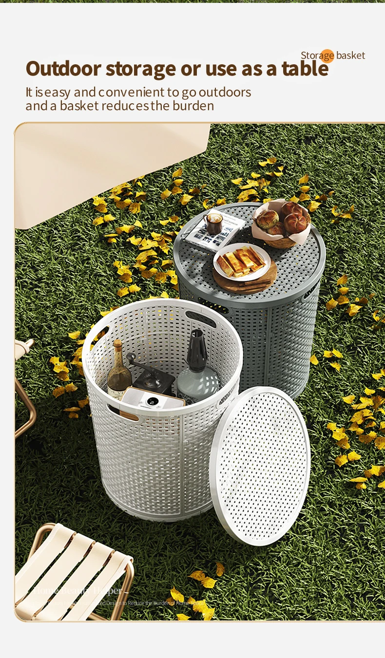 Factory Multifunction Detachable Laundry Basket Pp Laundry Hamper With ...