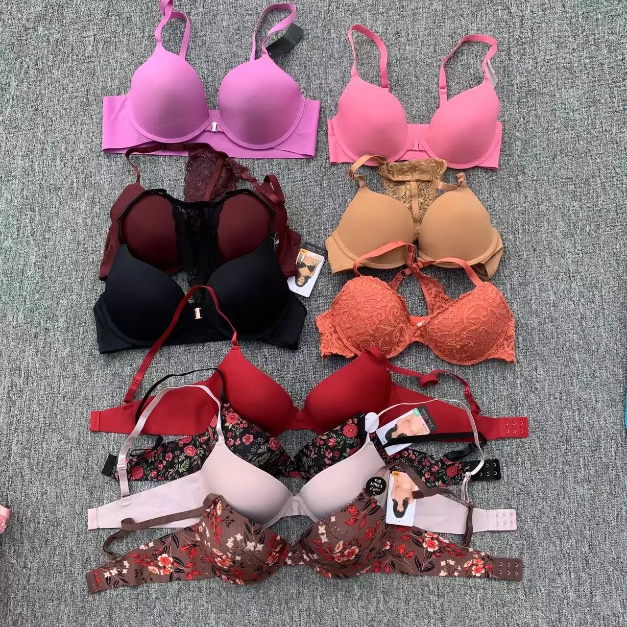 Wholesale Japan Outer Single Knitting Ladies Big Size Bras With ...