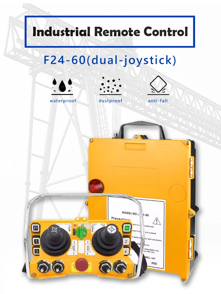 220 Volts Wireless Crane Remote Controller F24-10d Industrial Wireless ...