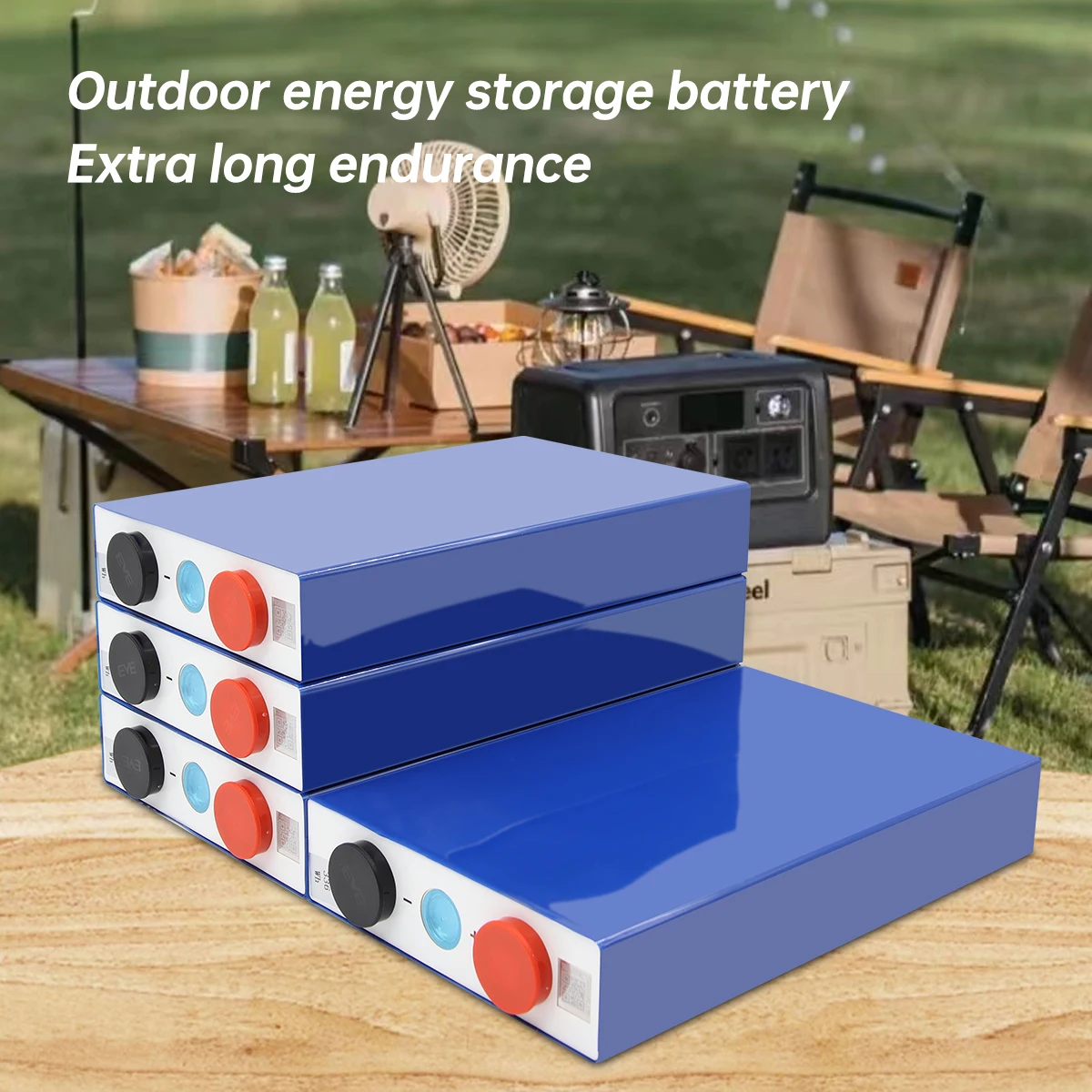 Lifepo4 Cell - 3.2V 105ah Battery for Solar & RV Charging