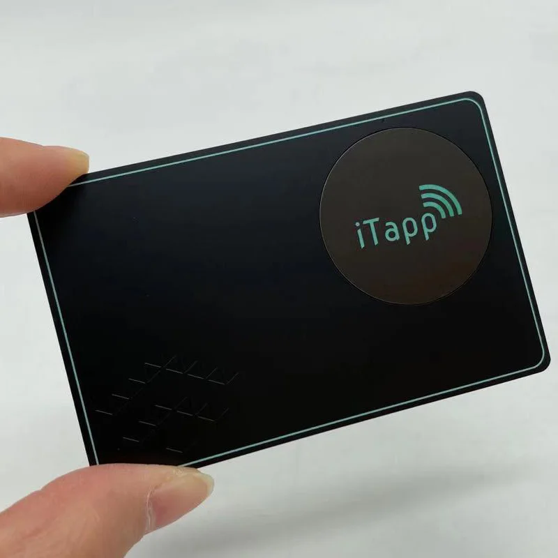 Contactless ID IC Smart RFID Chip NFC Metal Business Card