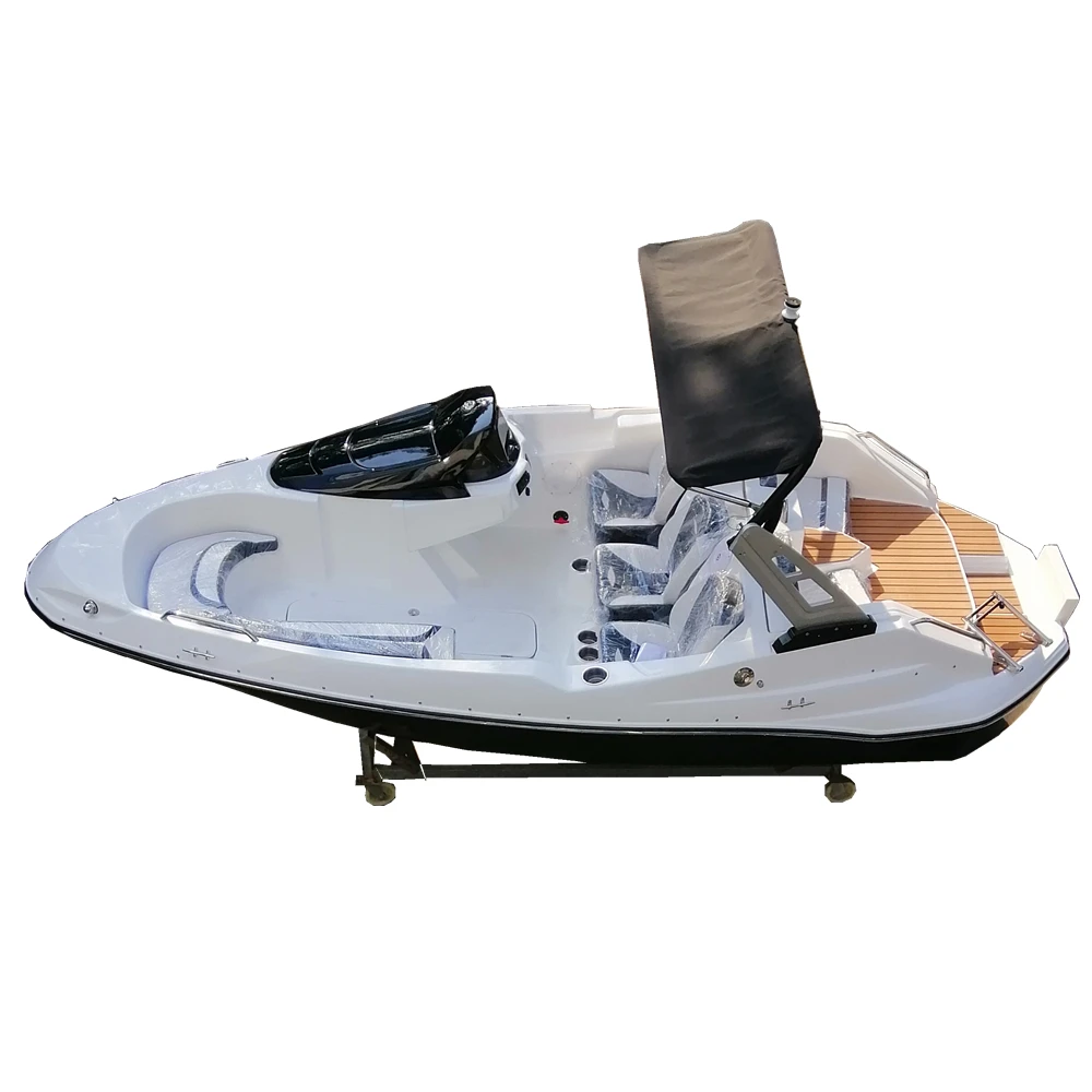 Cheap Small Fiberglass Mini Speed Boat For Sale – Durable 4.67M High ...