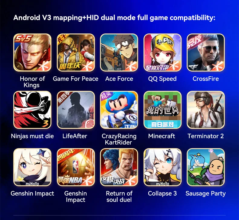 RALAN Bsp D9 Gamepad - Ultimate Wireless Gaming Controller