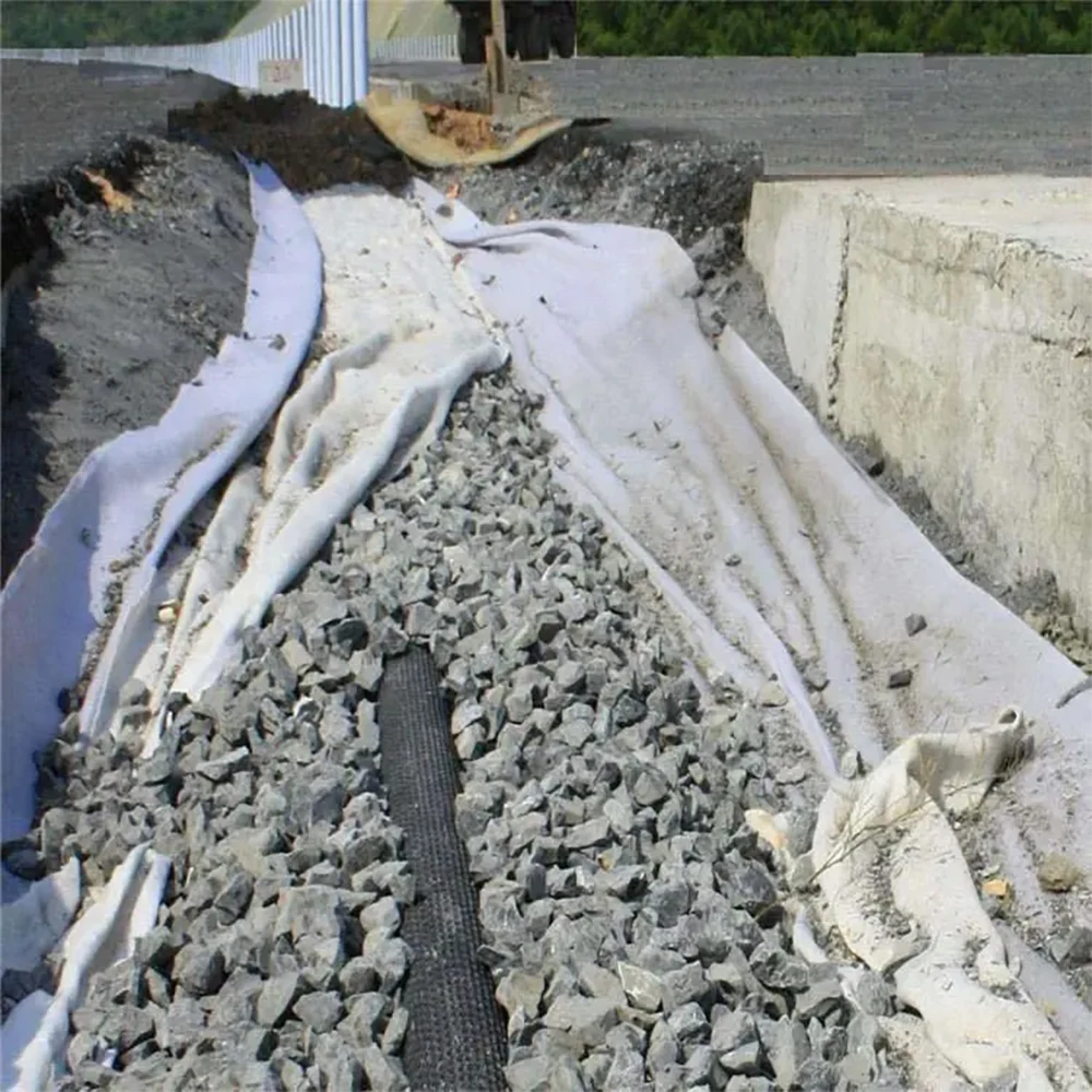 Curved Mesh HDPE Rigid Permeable Pipe for Drainage Solutions