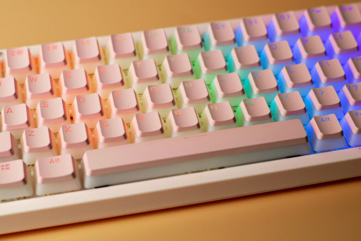 Pink Pudding Keycaps - Stylish & Durable Keycap Designs