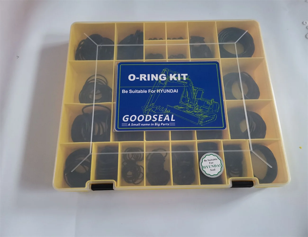 Factory Wholesale Durable High Quality Yellow Box 382pcs Cat O Ring ...