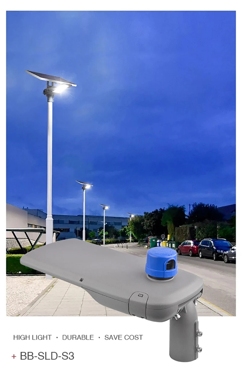 Outdoor Smart Public Road DC Germany 80w Led Solar Powered Street ...