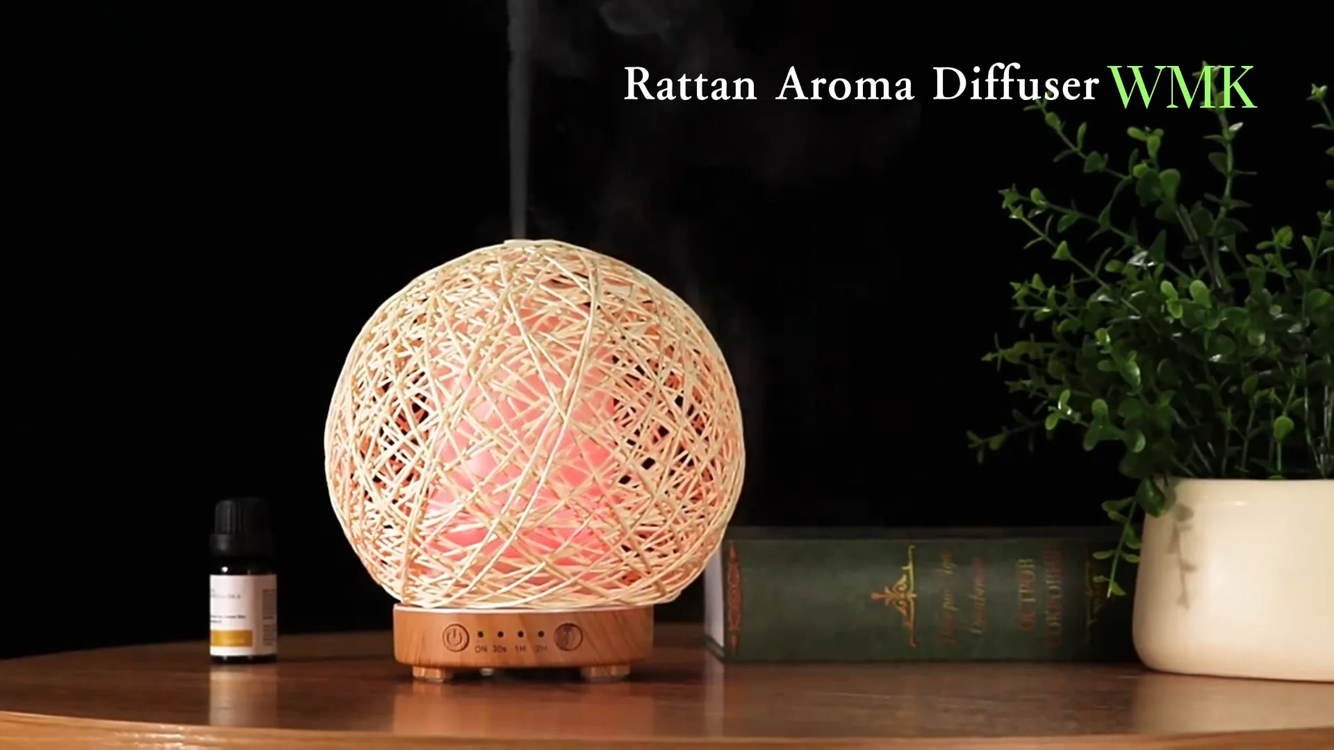 Wmk 2024 New Fragrance Defuser 200ml 7 Colors Cool Mist Electric ...