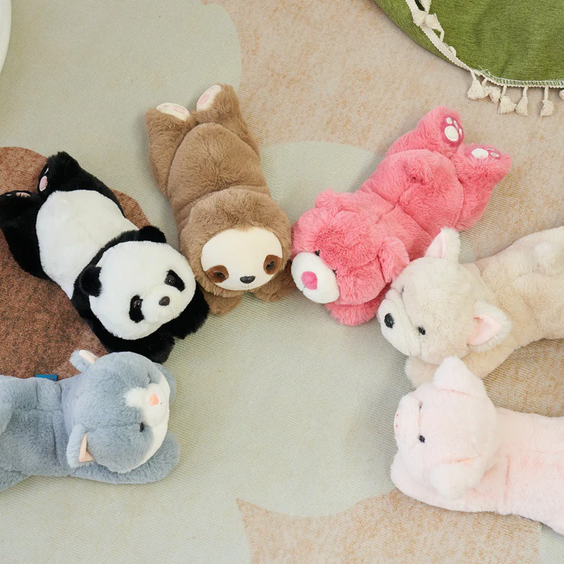 Lovely Animal Slap Snap Wrap Wristband Bracelet Plush