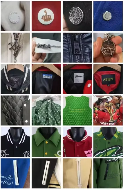 Custom Motorcycle Jacket Embroidery Logo - Genuine Leather