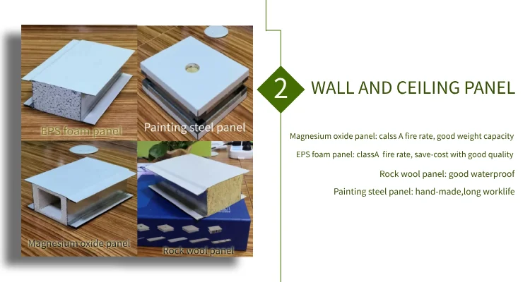 GMP Standard Clean Room Panel - EPS Roof Wall Sandwich Panel