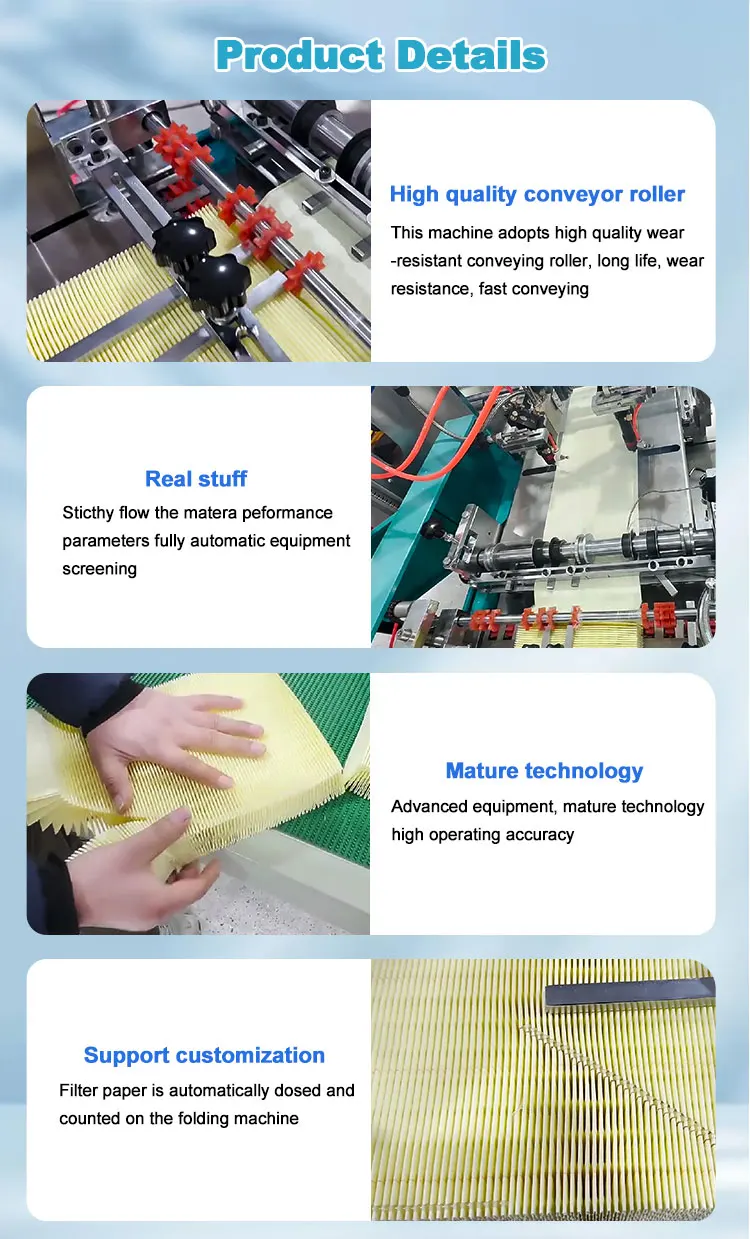Air Filter Paper Folding Machine - High-Accuracy Pleating