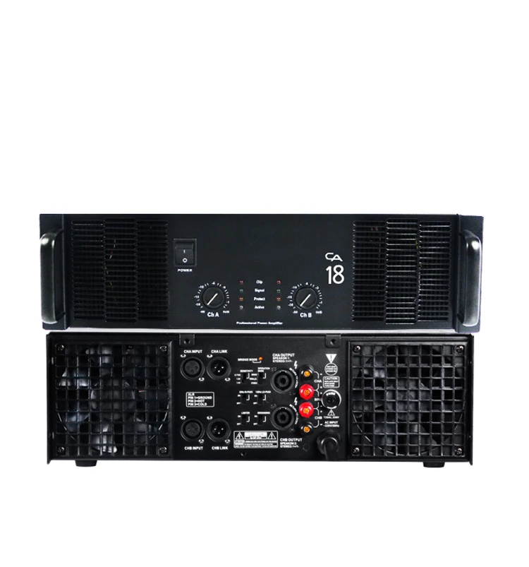 Voxfull CA18 Amplifier Design Special Cooling System Power Amplier ...